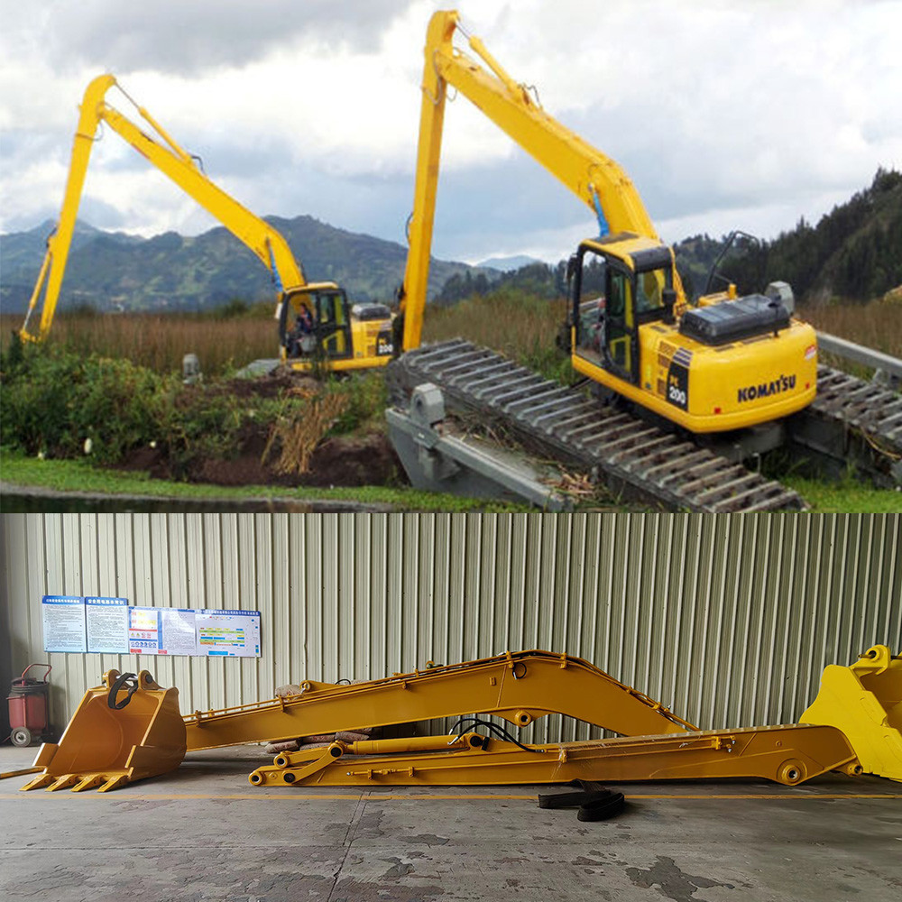 Ekskavator Amfibi CAT Cat320D Long Reach Boom 14M